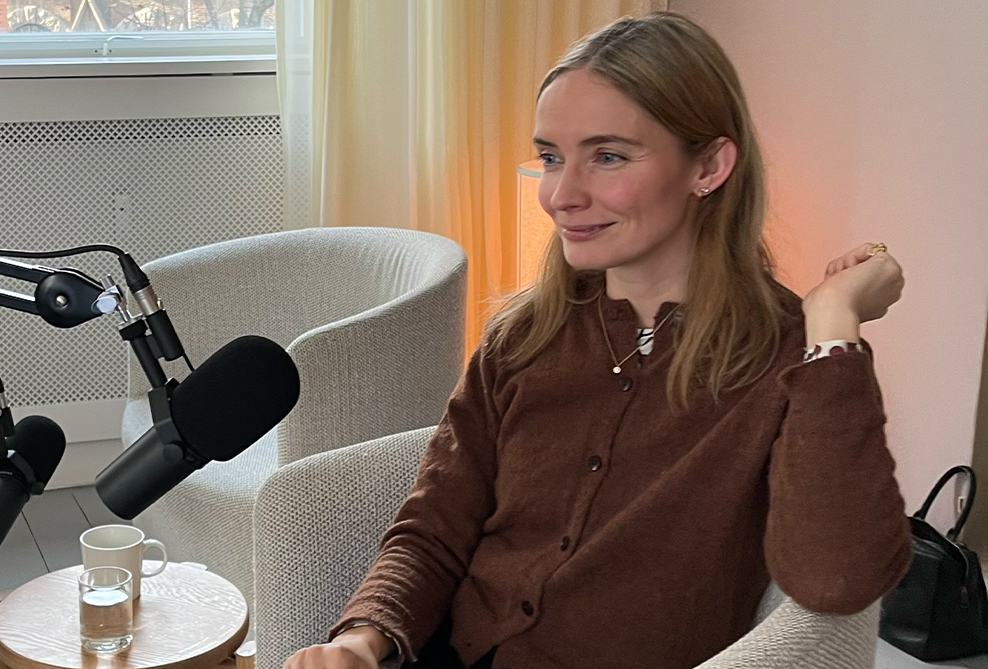 Mama med skuespiller Neel Rønholt